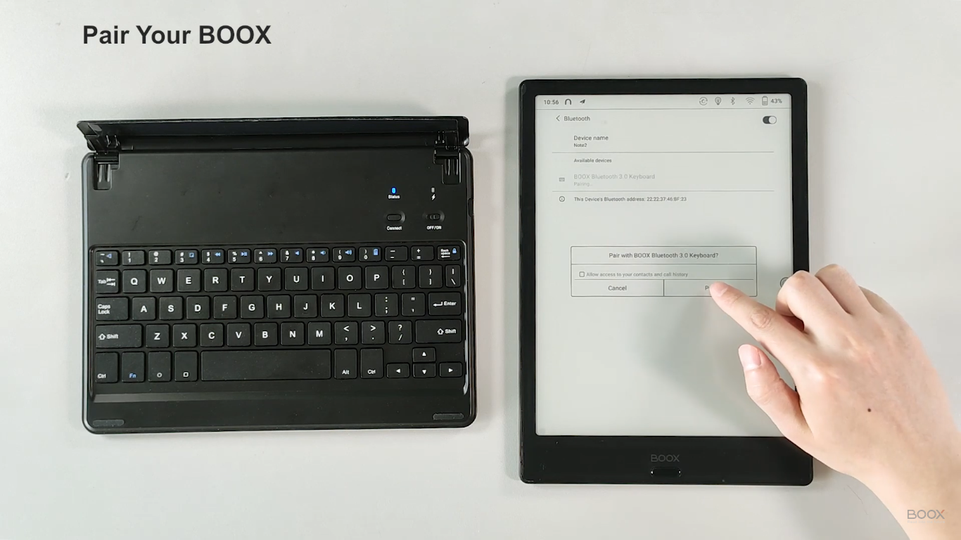 Chcesz korzystać ze swojego czytnika ebooków jak z laptopa? Sięgnij po ...