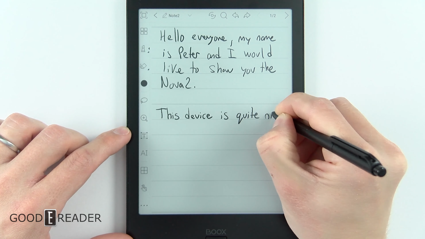 Jak wygląda robienie notatek na Onyx Boox Nova 2? [materiał wideo ...