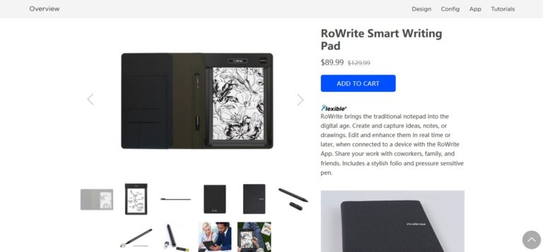 Inteligentny notatnik Royole RoWrite 2 - NaCzytniku.pl