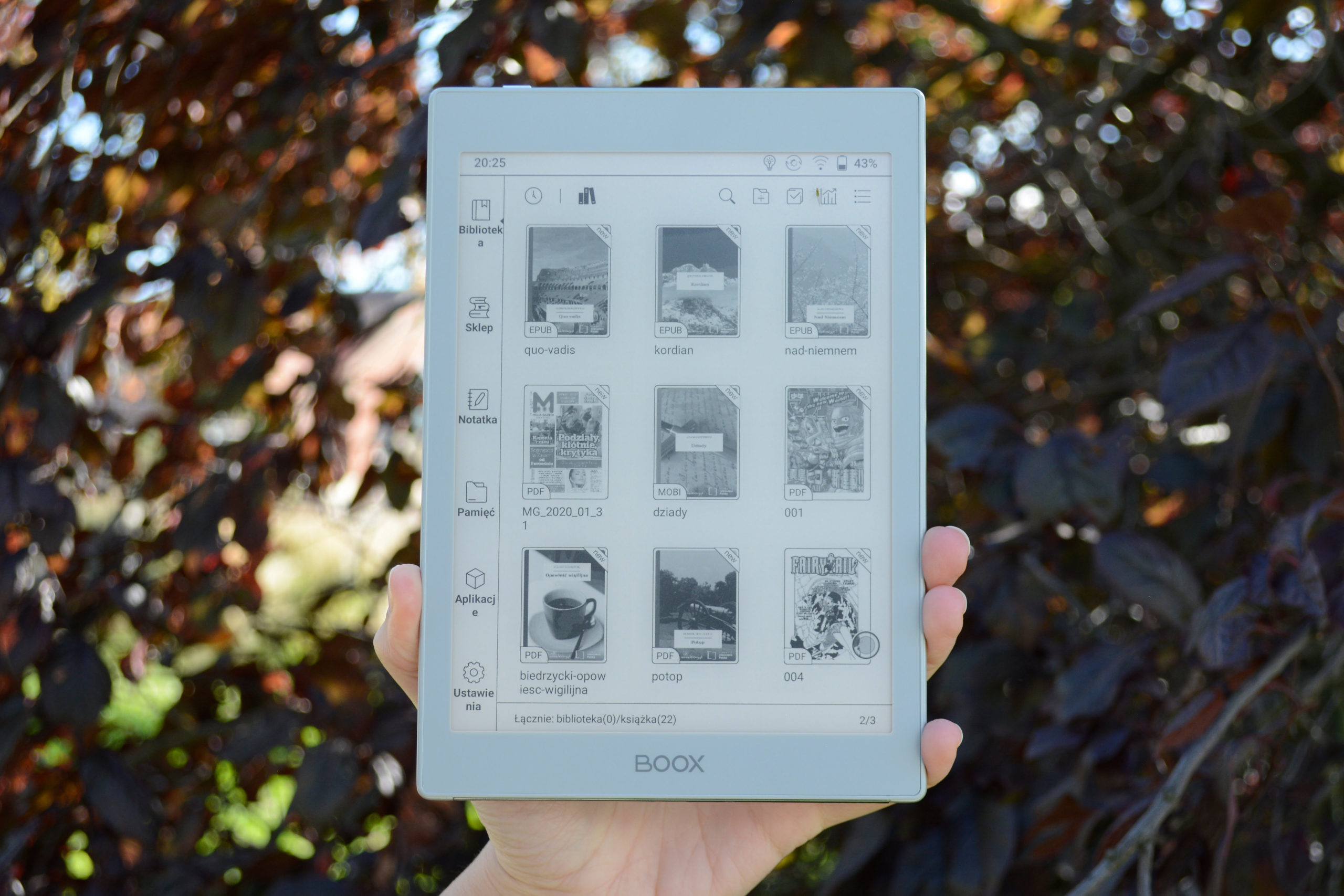 Onyx Boox Nova Air - recenzja 7.8-calowego czytnika E-Ink