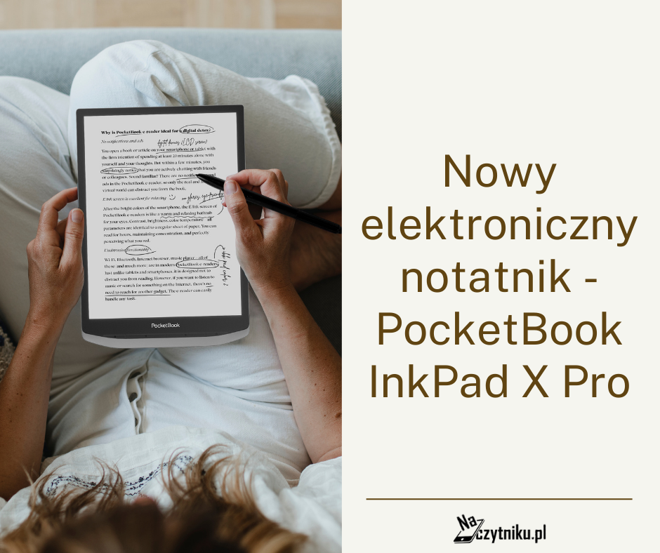 Notatnik elektroniczny PocketBook InkPad X Pro zapowiedziany ...