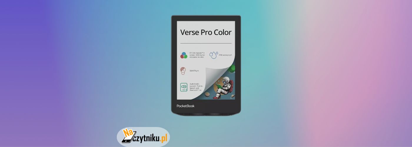 Recenzja PocketBook Verse Pro Color - NaCzytniku.pl